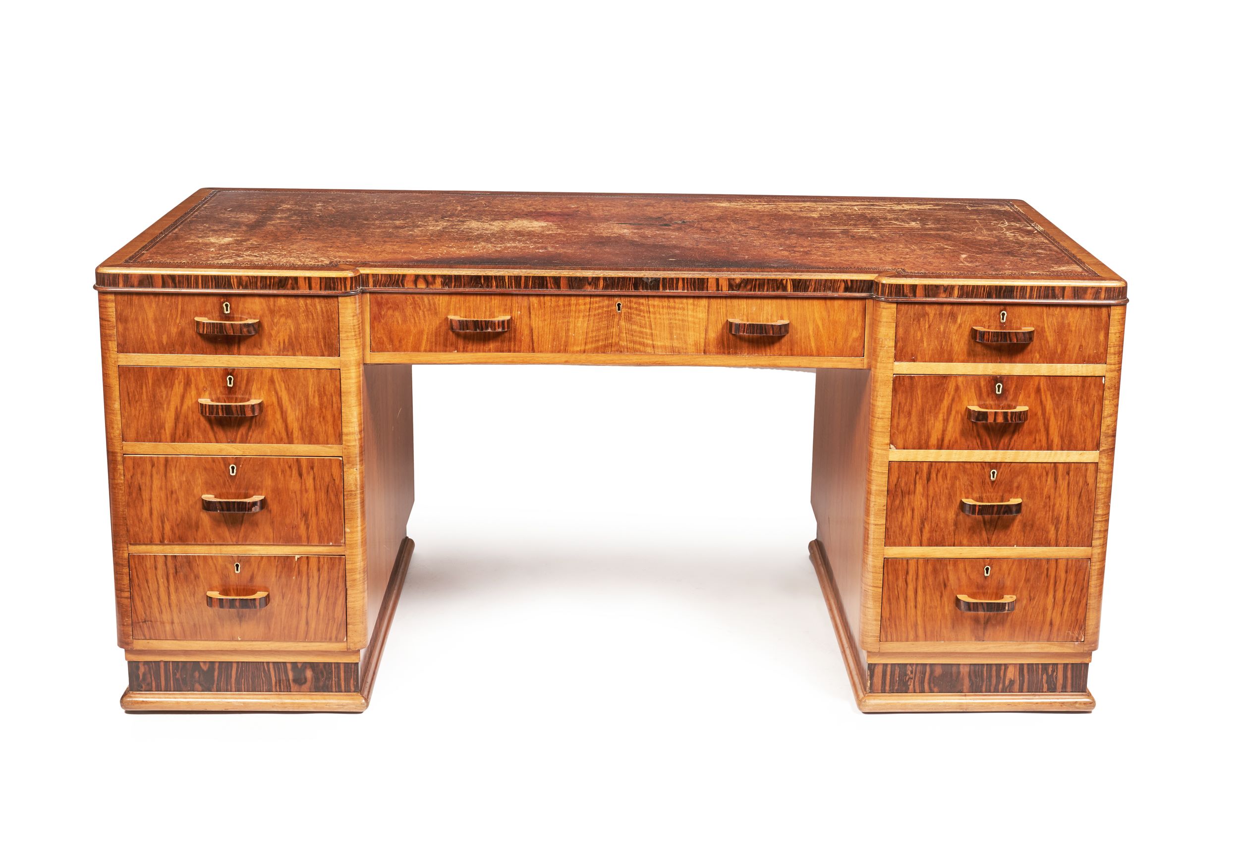 Fine Quality Antique Partners Desks - Wallrocks Antiques