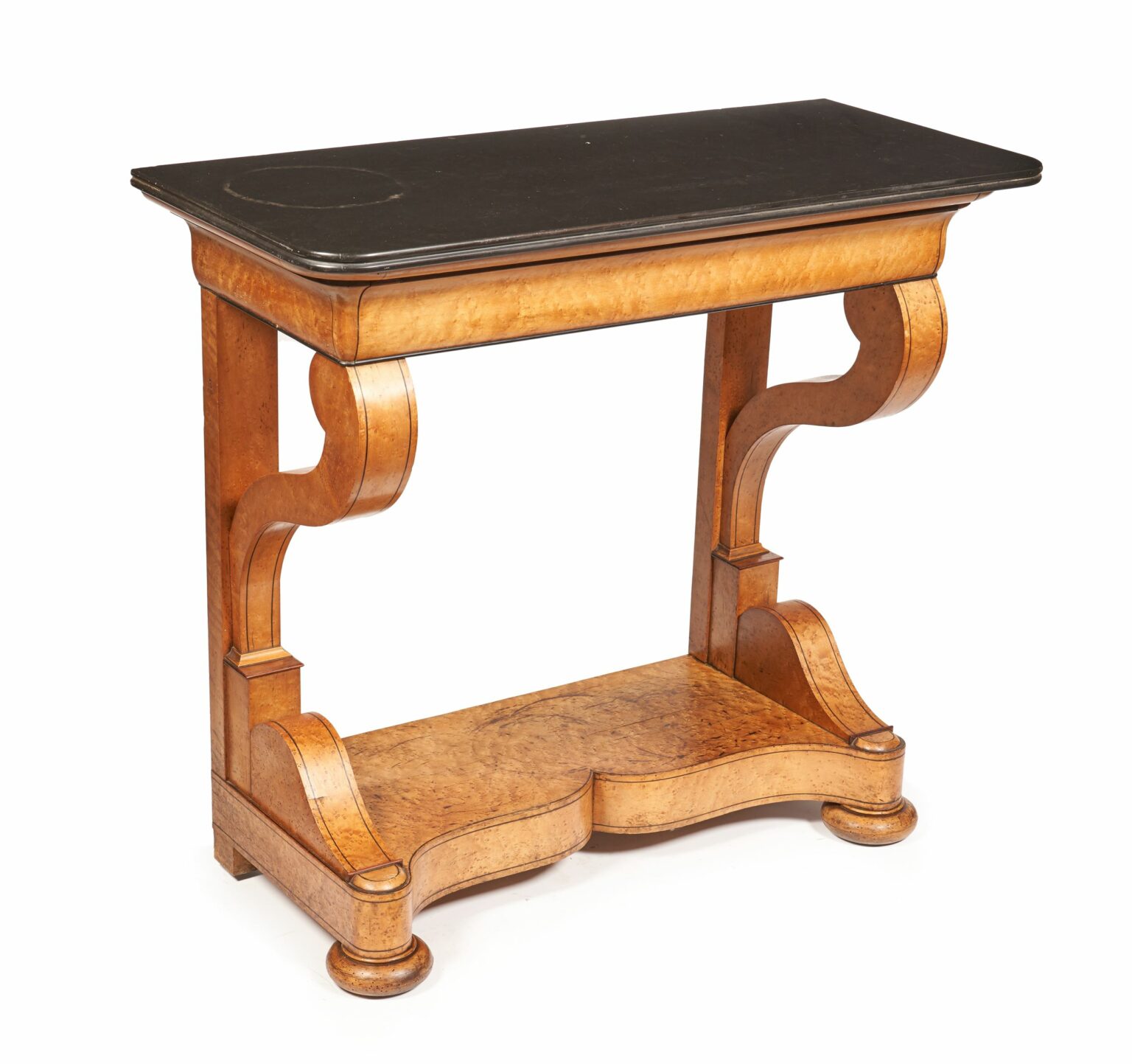 Antique Biedermeier Console Table - Wallrocks Antiques