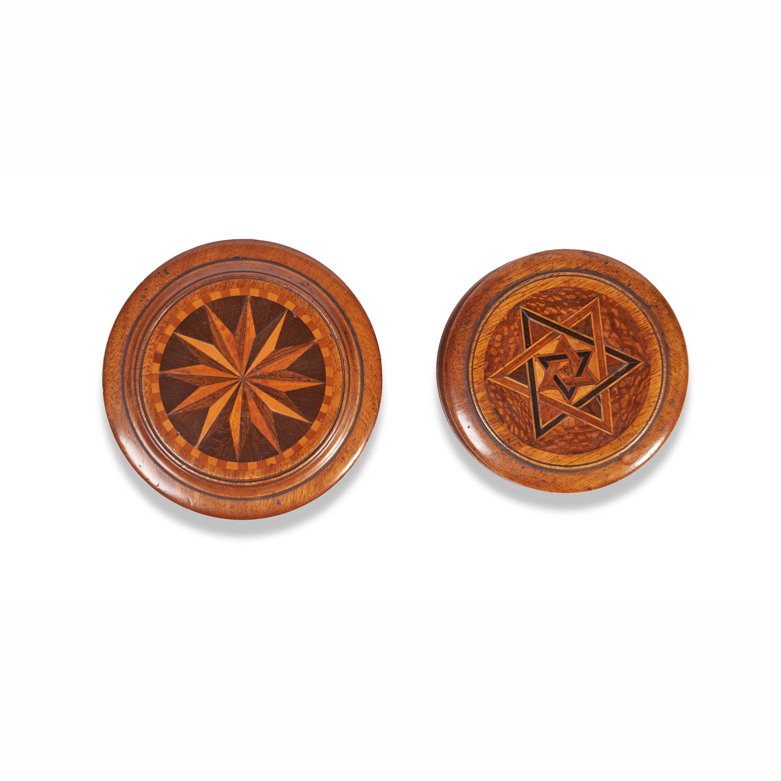 Antique Inlaid Specimen Boxes - Wallrocks Antiques