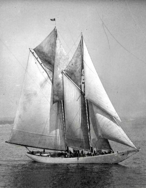Model Schooner Elizabeth Howard - Tragedy at Sea