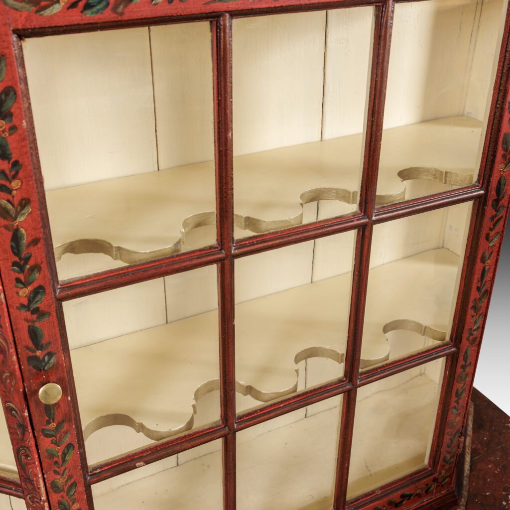 18th Century Dutch Display Cabinet - Wallrocks Antiques