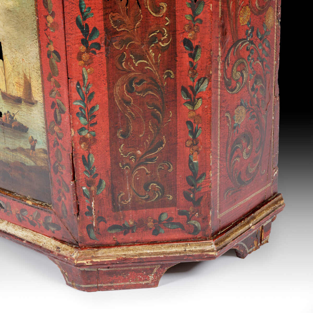 18th Century Dutch Display Cabinet - Wallrocks Antiques